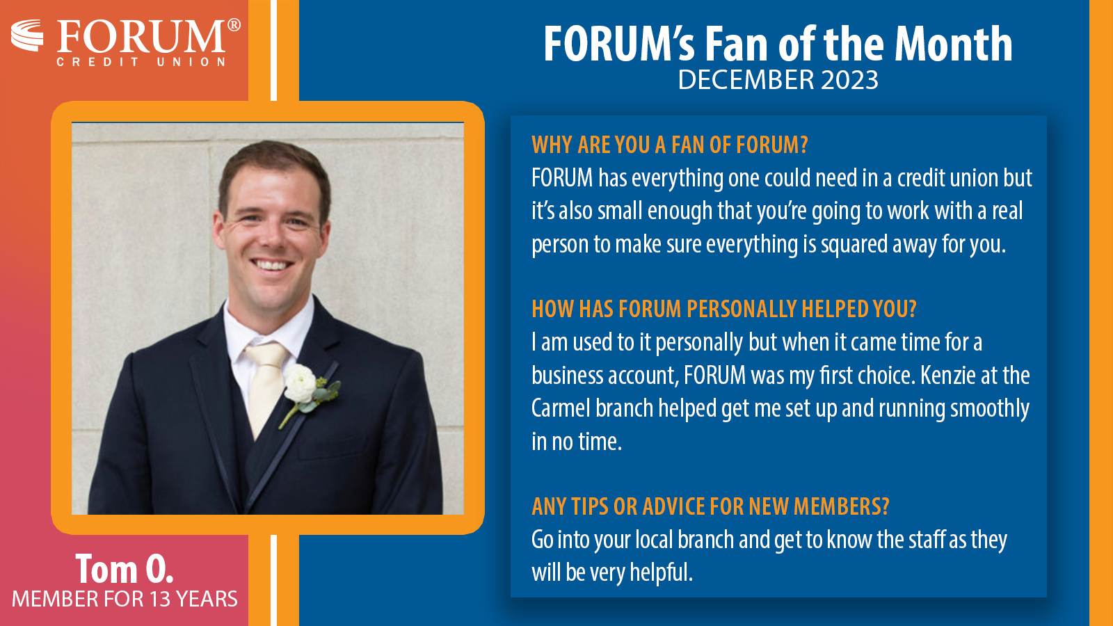 Feedback | FORUM Credit Union